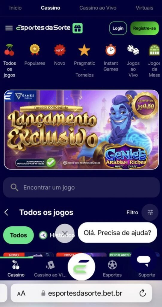 Melhores cassinos online de Setembro 2025