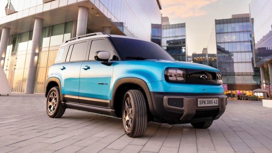 As curiosidades do Chevrolet Spark EUV retrô inspirado no tracker dos anos 90 - Estado de Minas ...