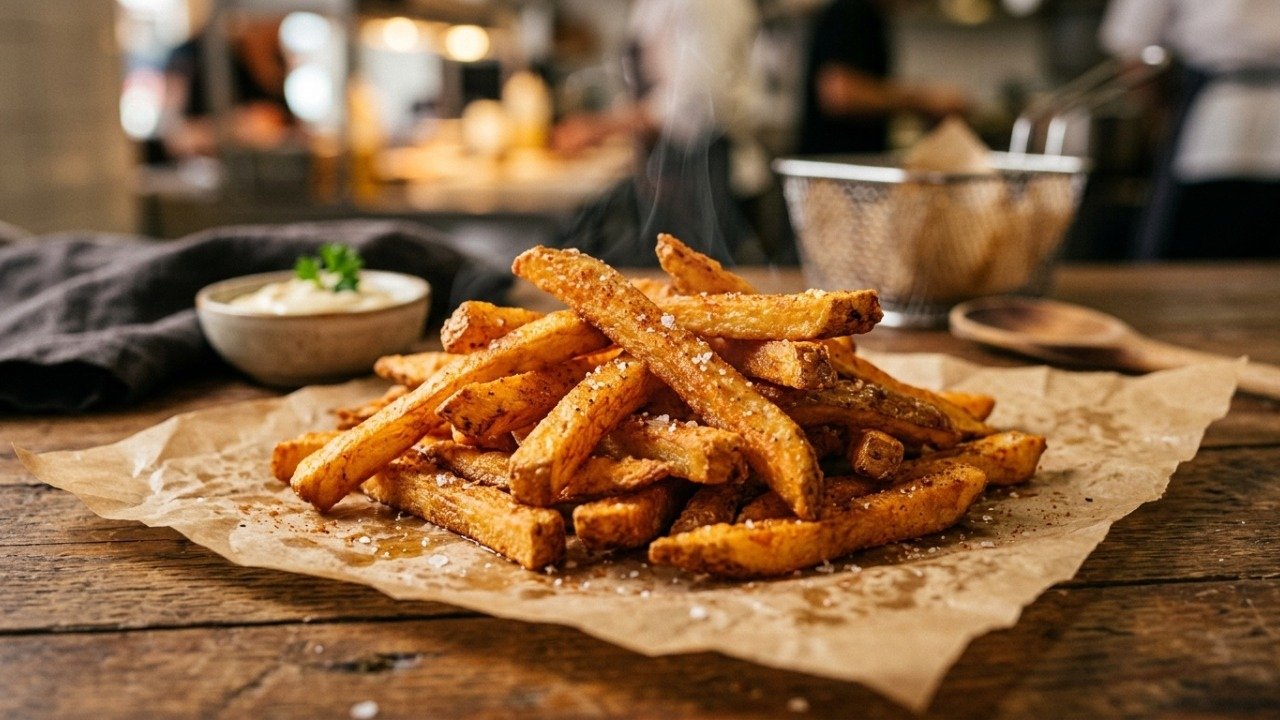 O truque simples para deixar a batata frita crocante e sequinha ...